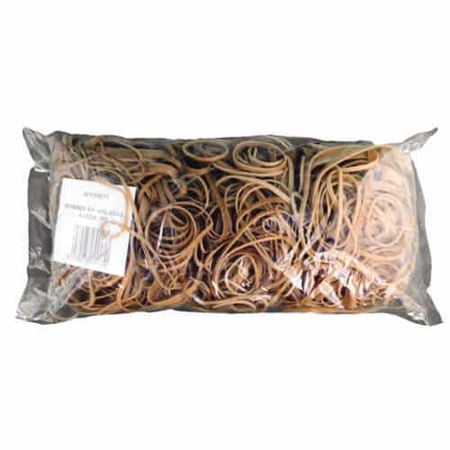 Rubber Bands 100g Assorted Sizes & Colours Small Rubber Bands