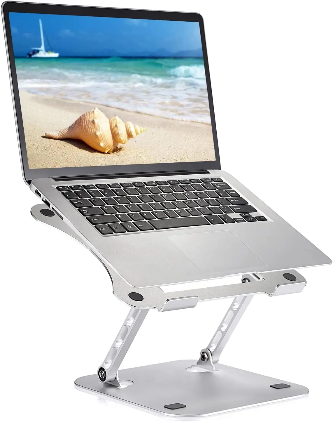 Usoun Laptop Stand, Multi-Angle Stand with Heat-Vent, Adjustable for ...