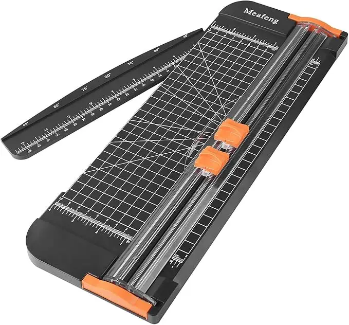 A4 Paper Cutter 12 Inch Craft Paper Trimmer with Automatic Security ...