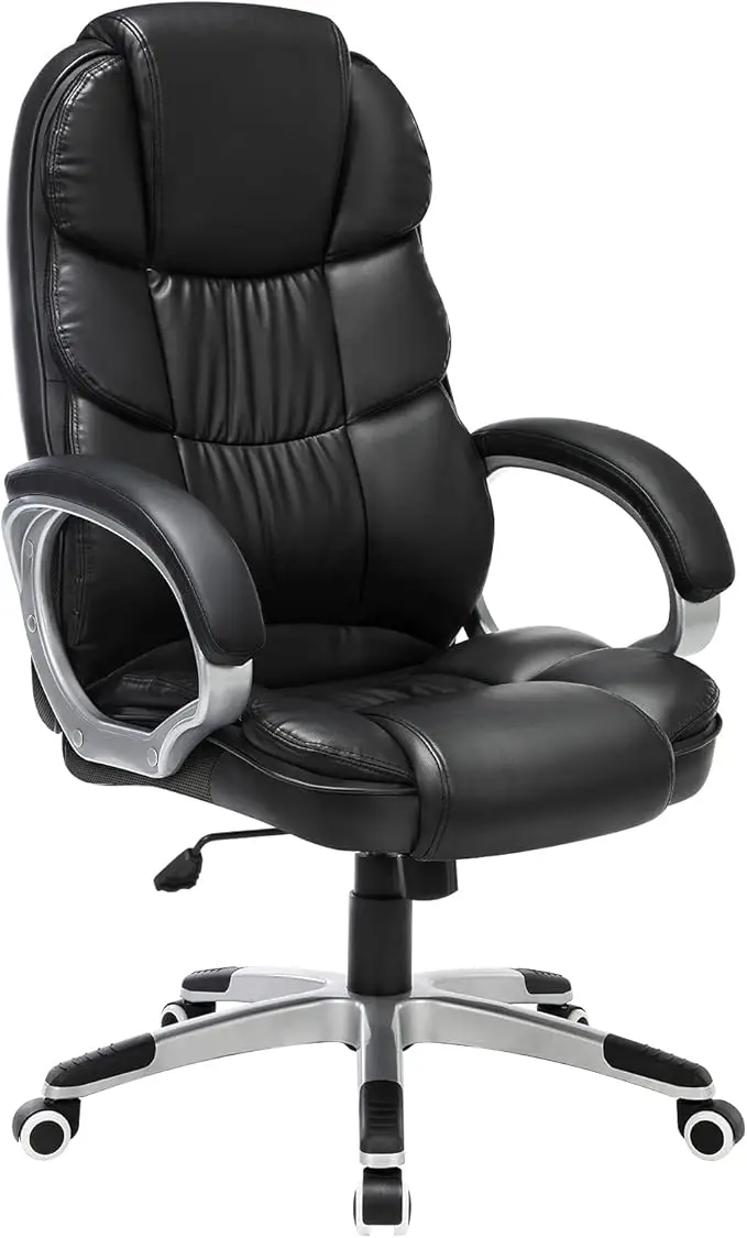 SONGMICS Office Chair Swivel Office Chair, Max. Load Capacity 150 kg ...