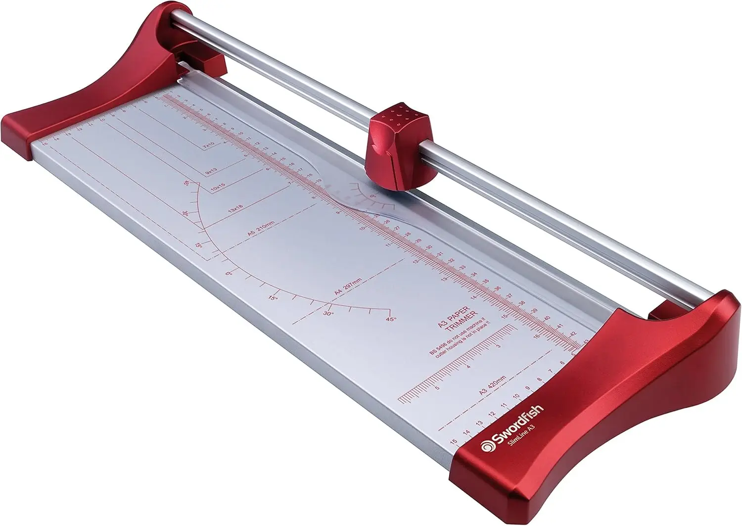 Swordfish 40260 Slimline A3 10 Sheet Rotary Paper Trimmer/Guillotine ...