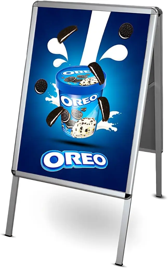 Double-Sided A2 Pavement Sign