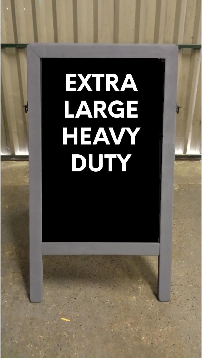 Grey Pavement Chalkboard, 120x72 cm