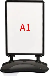 Double-Sided A2 Pavement Sign