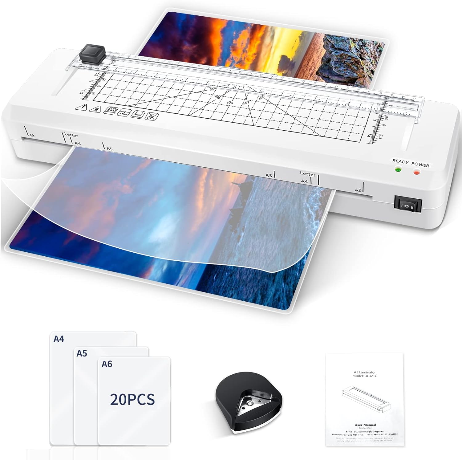 Raycial 13-Inch A3 Laminator